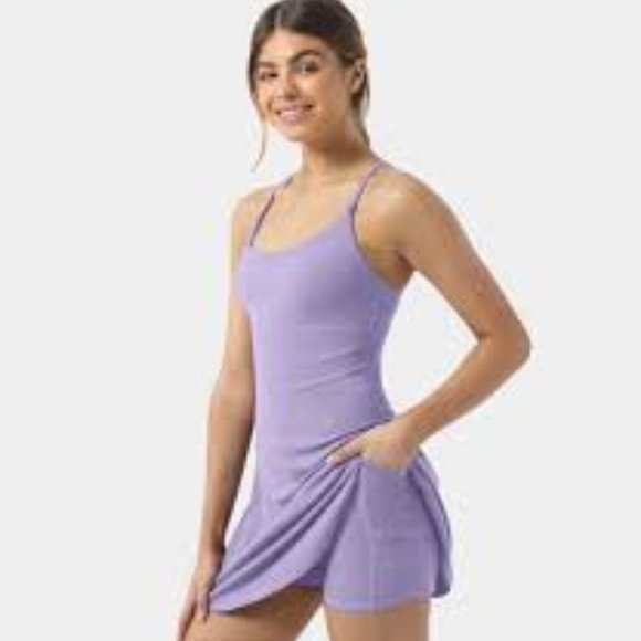 HALARA | Dresses | Halara Everyday Cloudful 2in Flare Activity ...